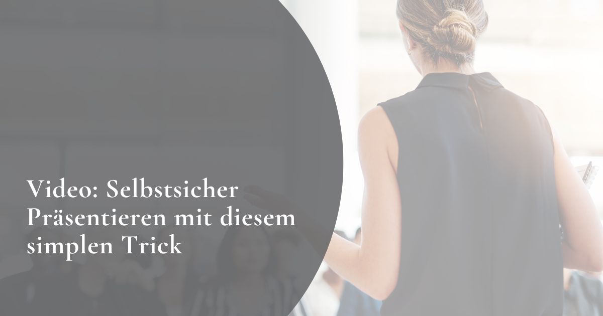Video: Selbstsicher Präsentieren